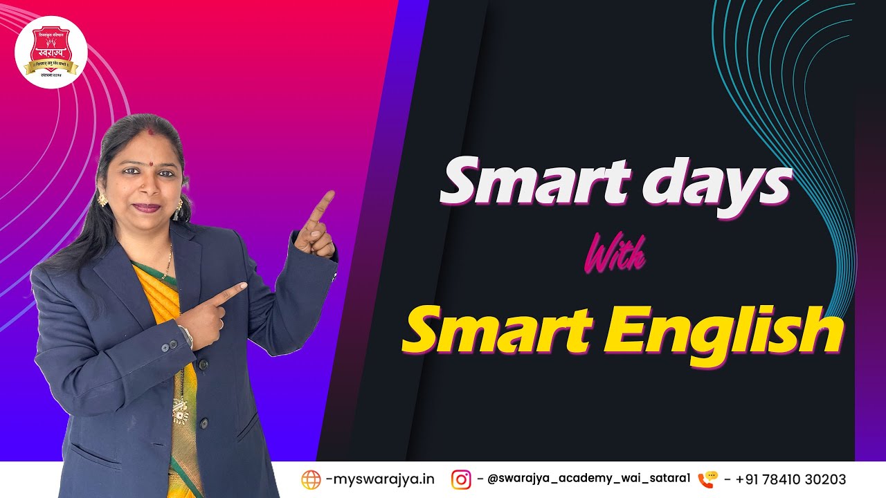 Smart days with smart English || #education #engllish - YouTube