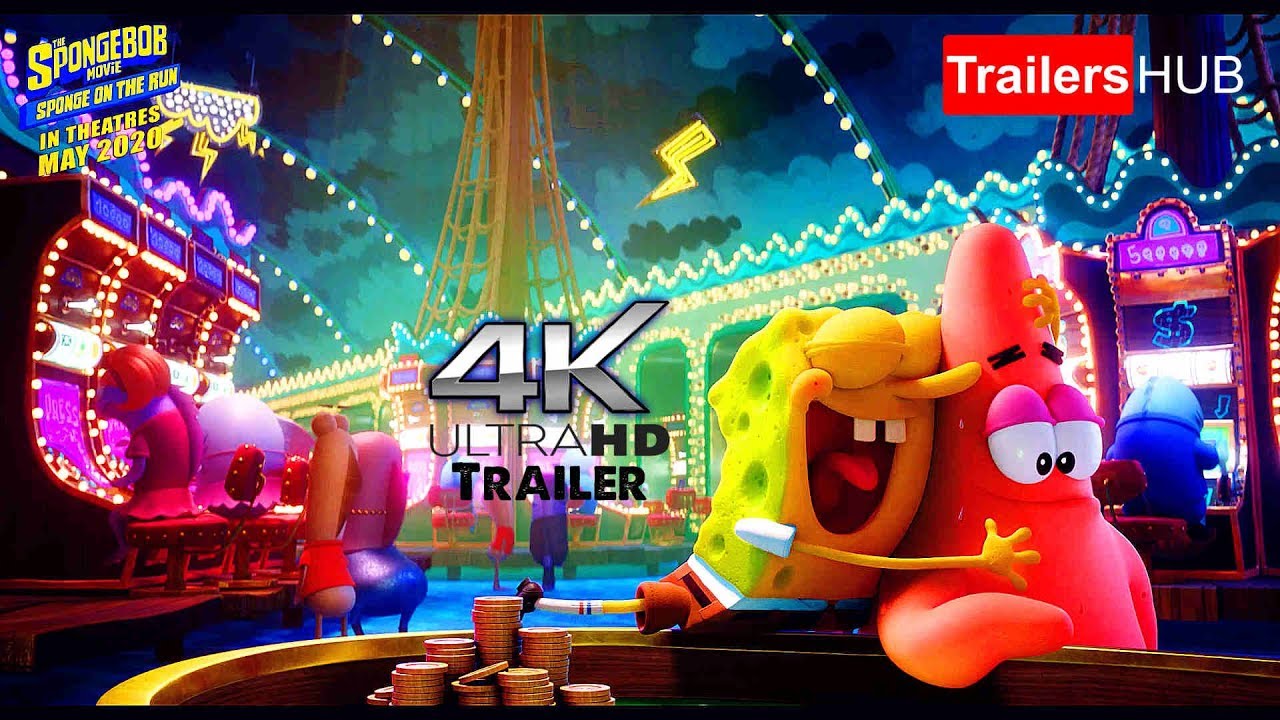 The SpongeBob Movie: Sponge on the Run New Official Trailer (2020) 4K ...