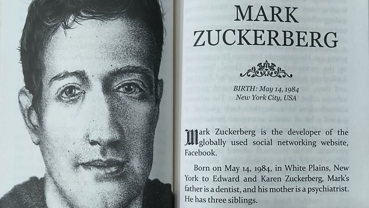 Mark Zuckerberg biography - YouTube