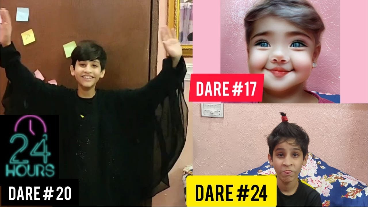 24 DARES in 24 HOURS EXTREME!! | vlog no 30 #challenge #challengevideo ...