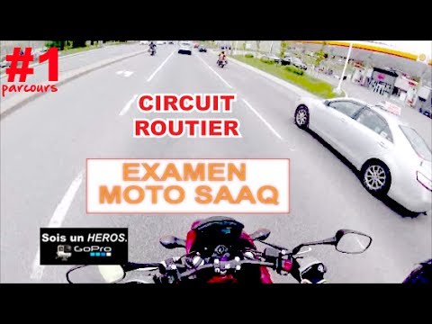 Examen en Circuit Routier (Simulation avec GoPro)