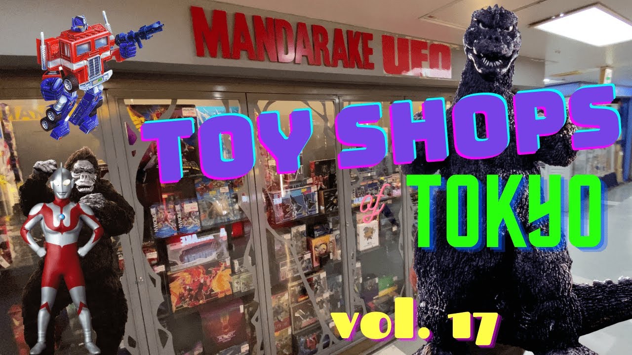 Toy Shops of Tokyo - Vol. 17: Mandarake UFO at Nakano Broadway - YouTube