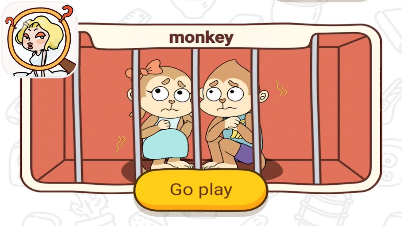 Brain Find Challenge MONKEY Walkthrough (iOS - Android) - YouTube