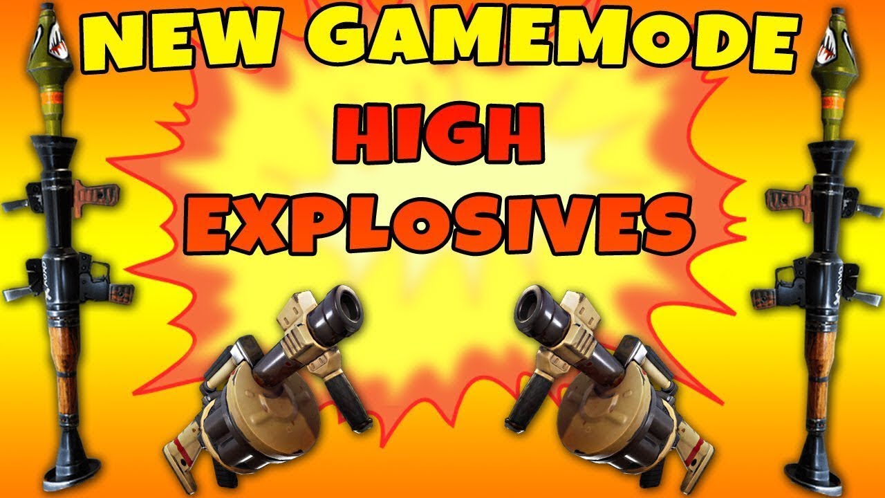 FORTNITE LIVE STREAM/HIGH EXPLOSIVES - YouTube