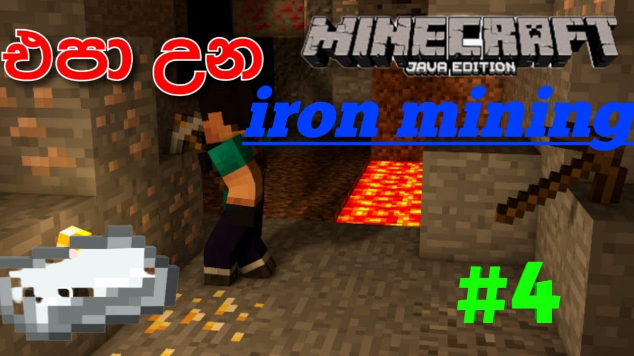 I go to mine iron in a cave / Minecraft Java Edition / SL Gaming World ...