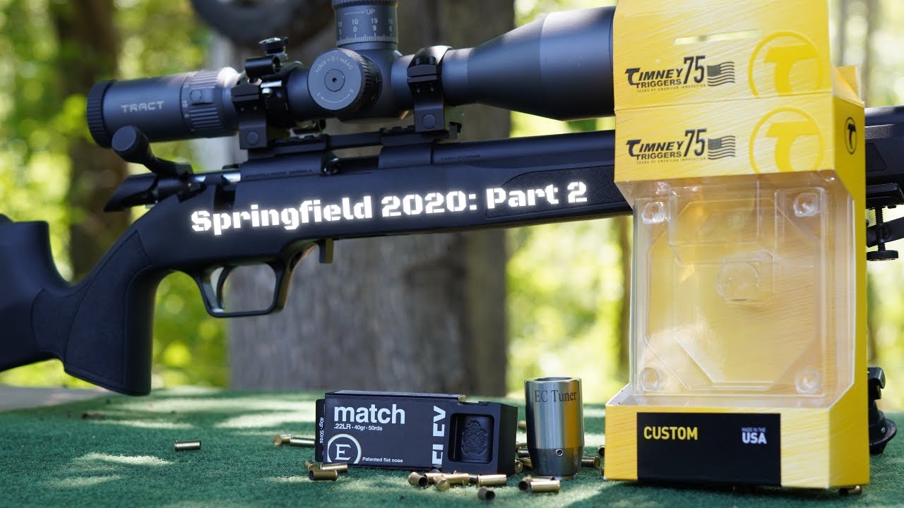 Springfield 2020 22LR Part 2: Upgrades and Accuracy - YouTube