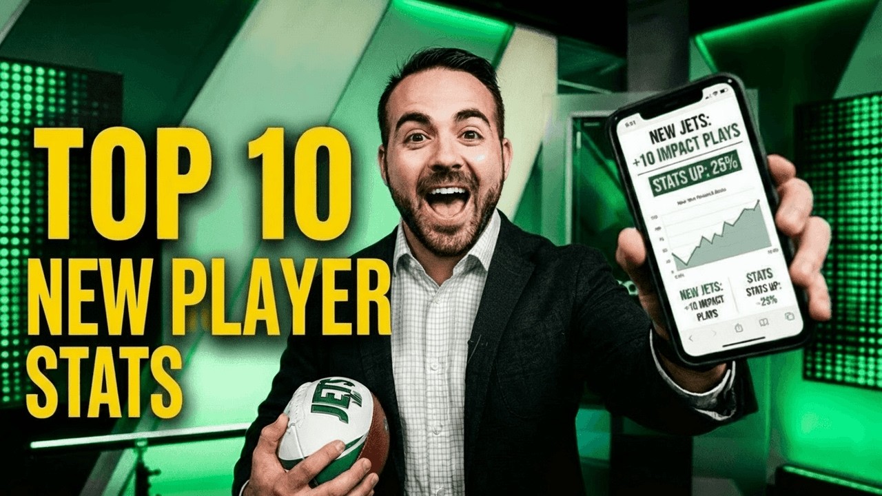 10 Stats to Know About the Jets Newest Players | By the Numbers - YouTube