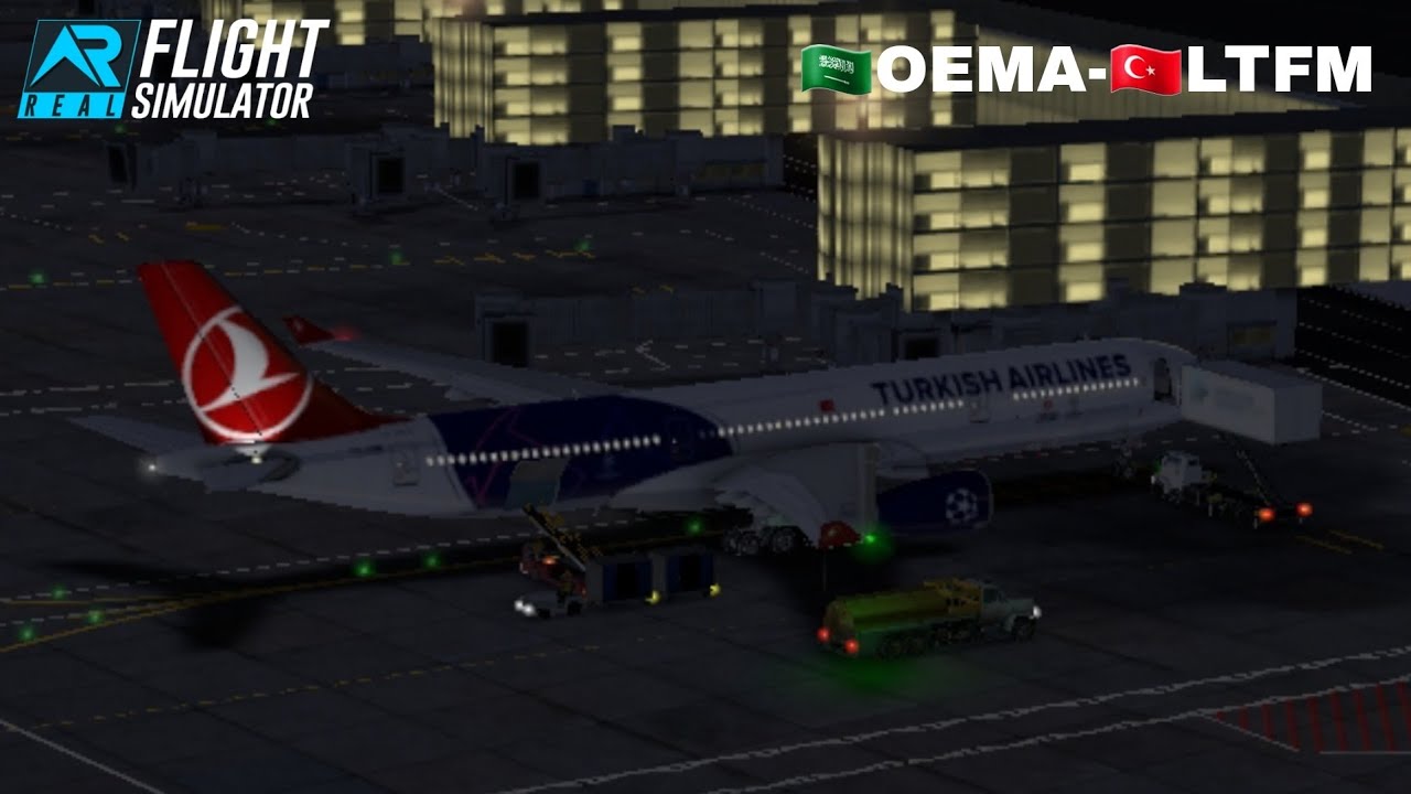 Real Flight Simulator - Turkish Airlines A330-300 |Medina(OEMA ...