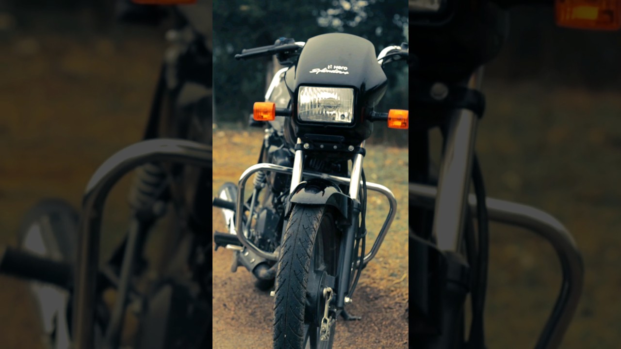 New splendor 🖤 #black #hero #splendor #splendorlover #splender #heroine ...