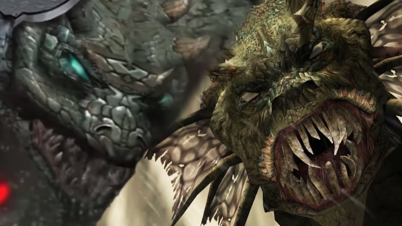 Hydra and King Hydra all roars and special attacks (God of War) - YouTube