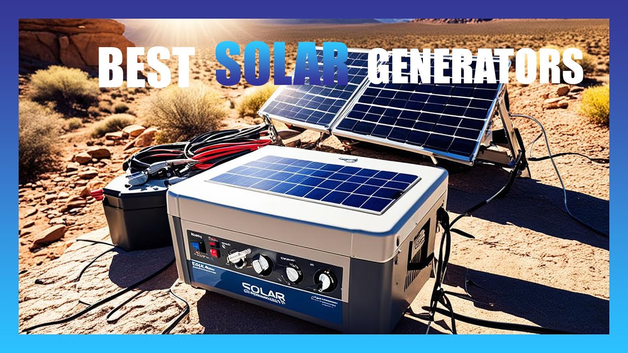 Top 5 Best Solar Generators In 2024 - YouTube