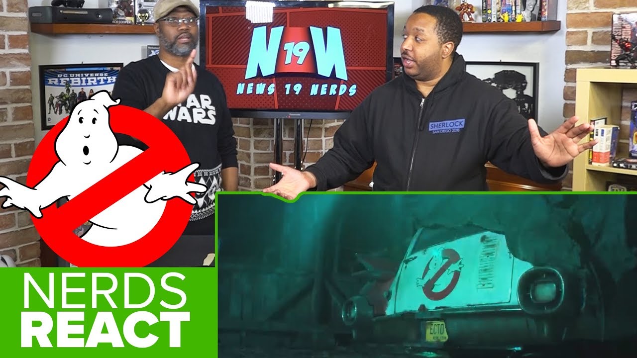 NERDS REACT to Ghostbusters (2020) - Teaser Trailer! - YouTube