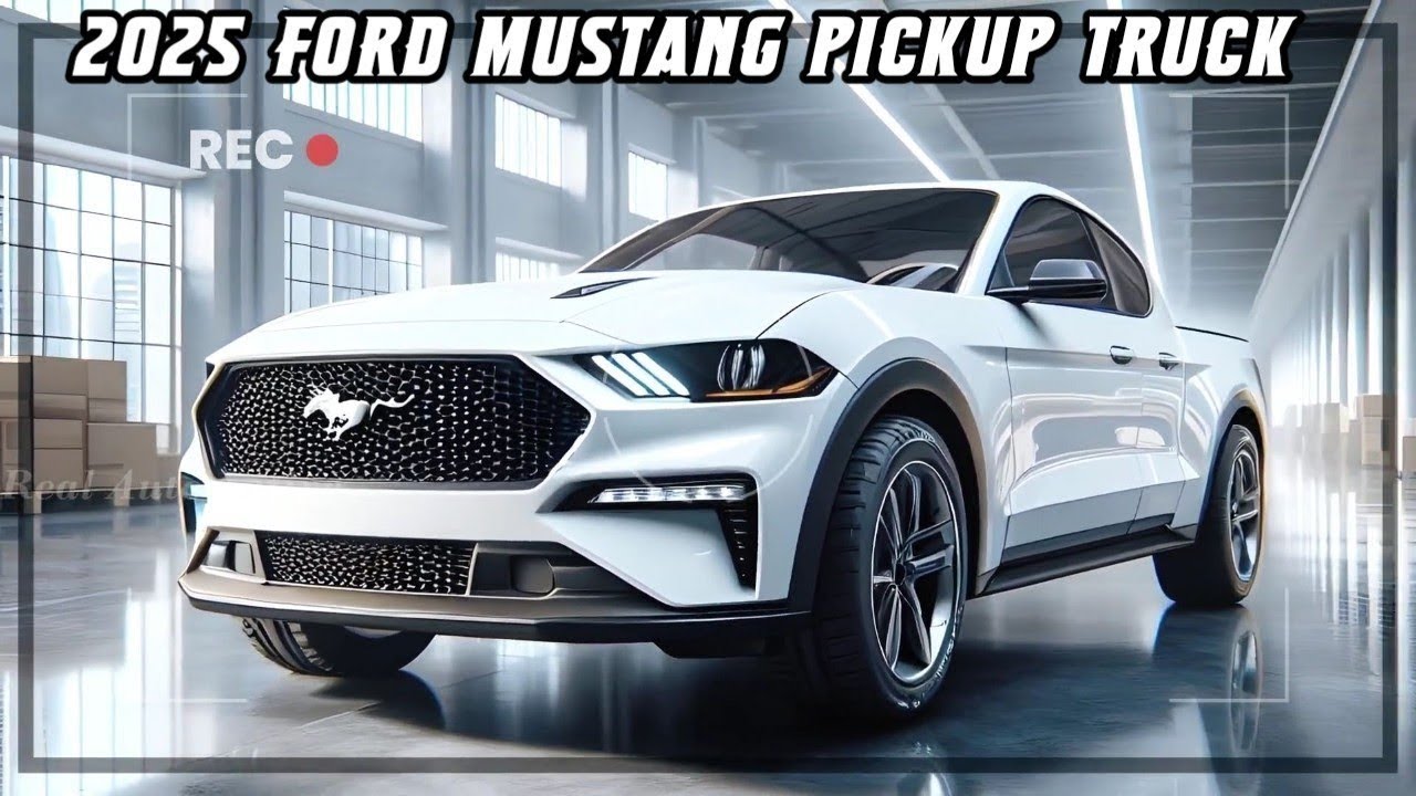 All New 2025 Ford Mustang Pickup Truck - Official Reveal | FIRST LOOK ...
