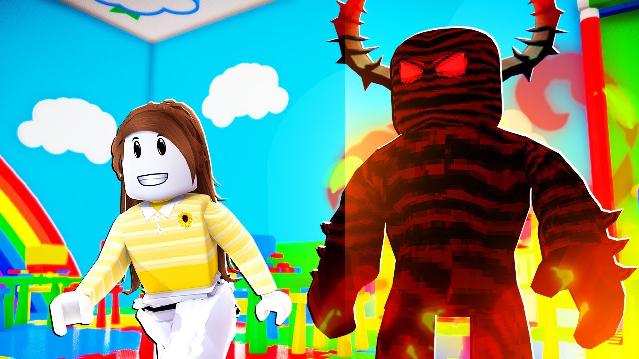 Left Alone In An Evil Daycare - ROBLOX - YouTube