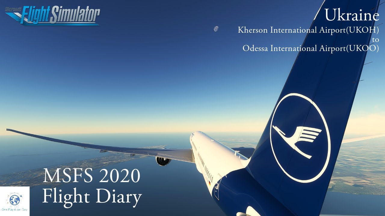 MSFS 2020 Flight Diary - 1日1飛 - Ukraine - UKOH to UKOO - Microsoft Flight Simulator 2020 - YouTube