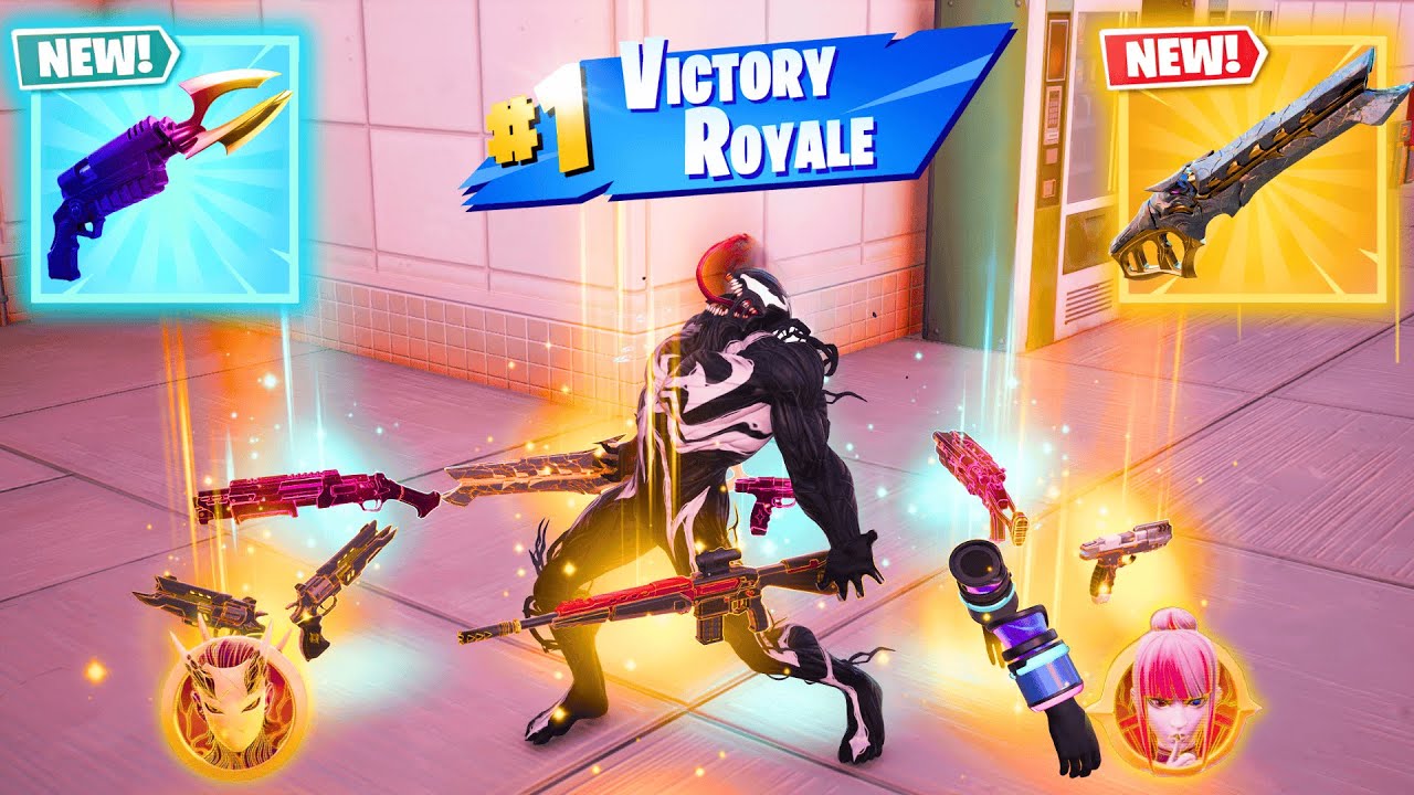 ALL EXOTIC AND MYTHIC GUNS IN FORTNITE (NEW! Chapter 6 Season 3) - YouTube