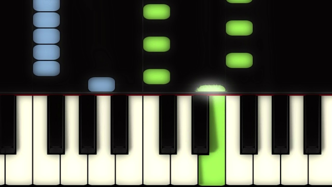 Anybody can play this! Learn to play piano with Sythesia: Part 4 - YouTube