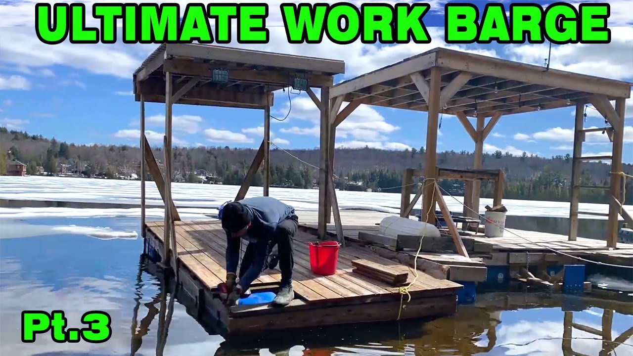 Fixing a Blue Barrel Work Barge (Week 3) - YouTube