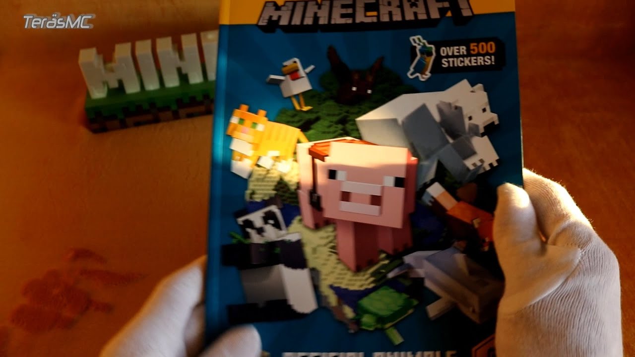 Review Minecraft Official Animals Sticker Book (2020) - YouTube