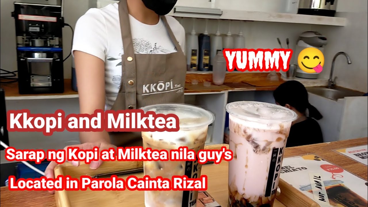 Kkopi & MilkTea sarap ng kopi at Milktea nila, located in Parola Cainta ...