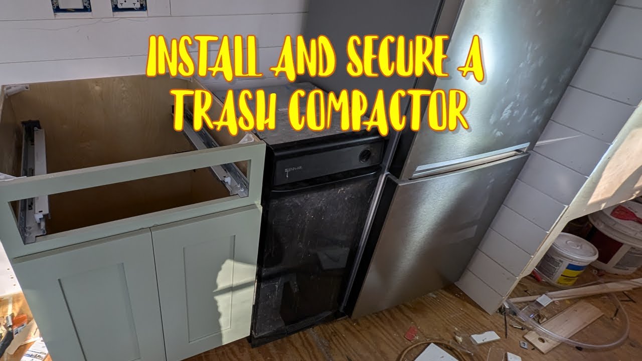 How To Install And Secure A Trash Compactor In A Skoolie (School Bus ...
