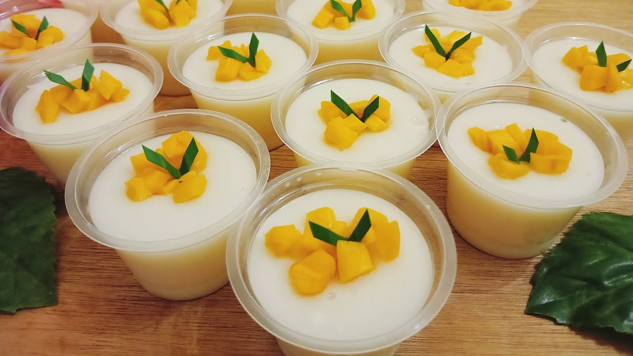 RESEP PUDING TAPE SINGKONG || ENAK DAN MUDAH - YouTube