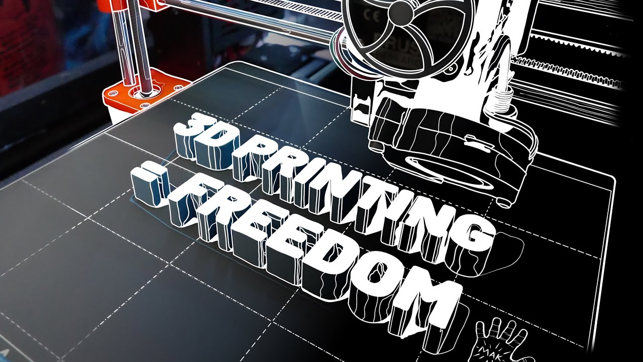 3D PRINTING = FREEDOM - YouTube