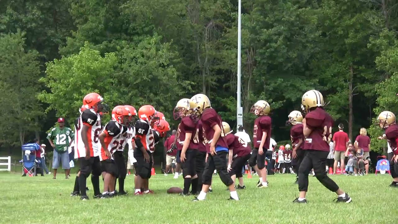 Bowie Bulldogs Scrimmage vs Silver Spring Saints - YouTube