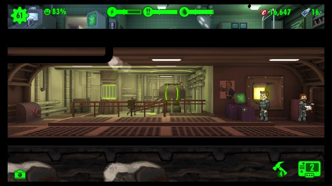 Fallout Shelter - NUCLEAR REACTOR Room - YouTube