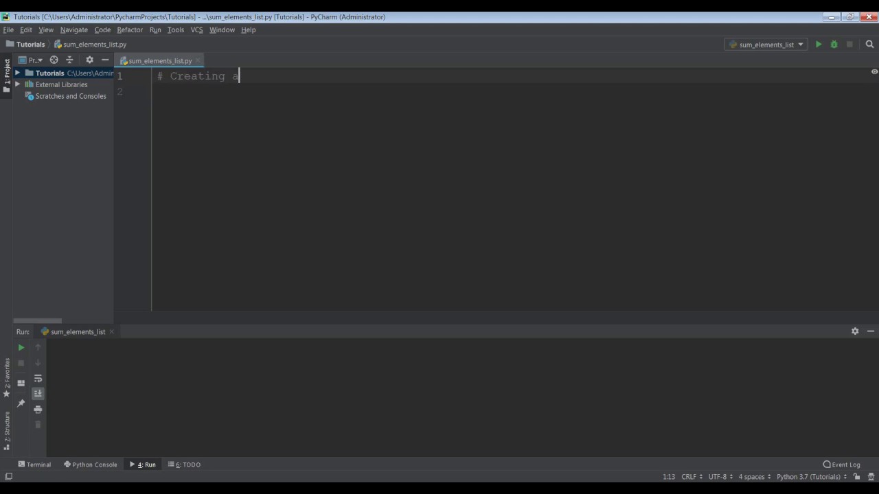 Python Program To Find The Sum Of Elements In A List YouTube Python Program To Find The Sum Of Elements In A List YouTube