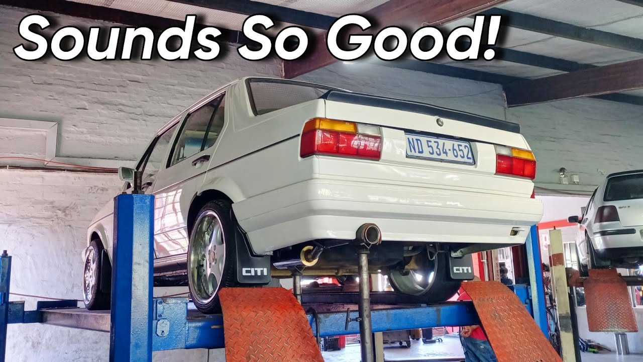 The 1.9i Fox Gets a New Exhaust! 🔥- VW MK1 BUILD - YouTube