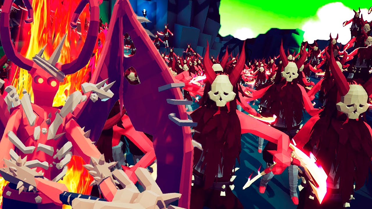 LA CAMPAÑA DEL MAL | TOTALLY ACCURATE BATTLE SIMULATOR - YouTube