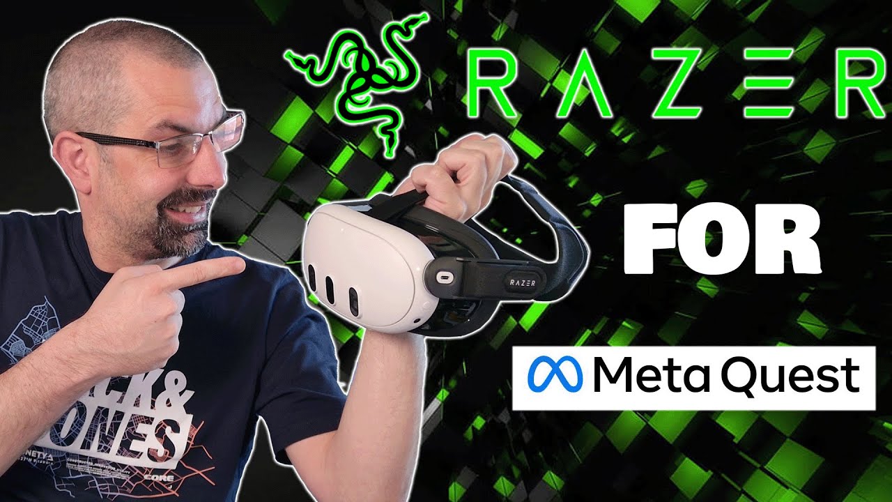 RAZER et META QUEST 3 Je teste une sangle et une protection faciale ...