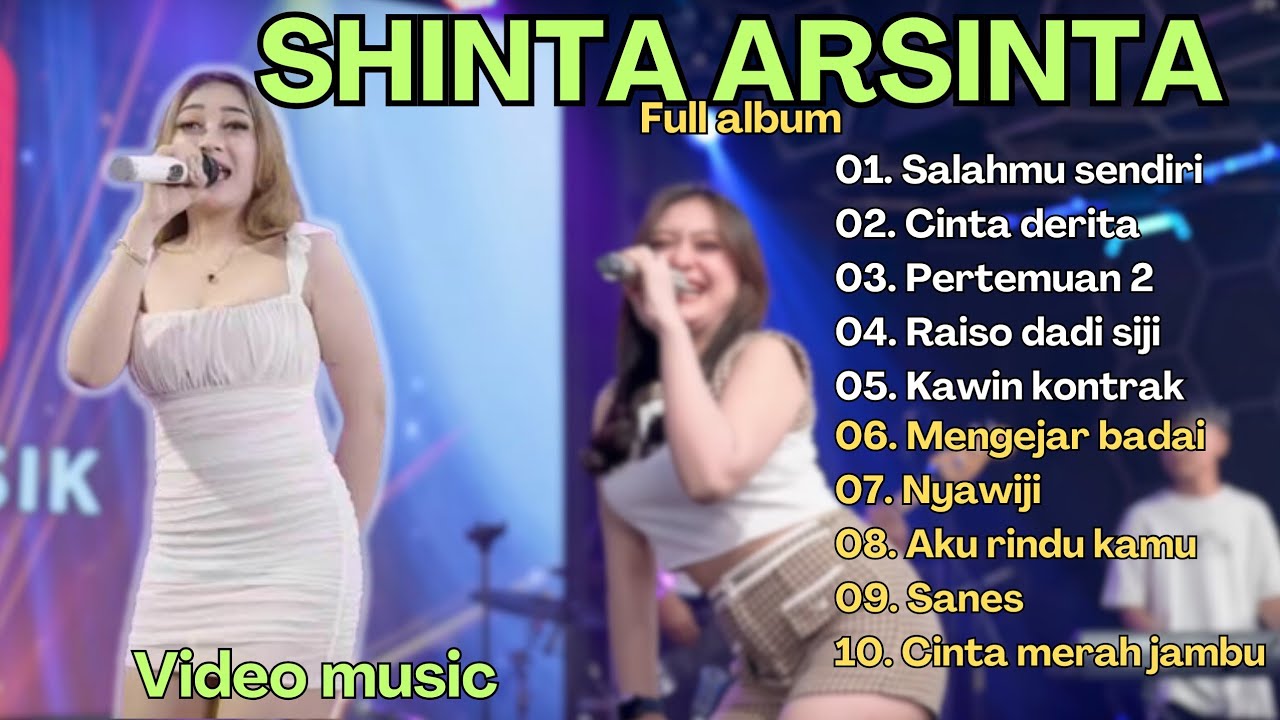 Shinta Arsinta full album- Cinta merah jambu-Sanes||Dangdut koplo ...