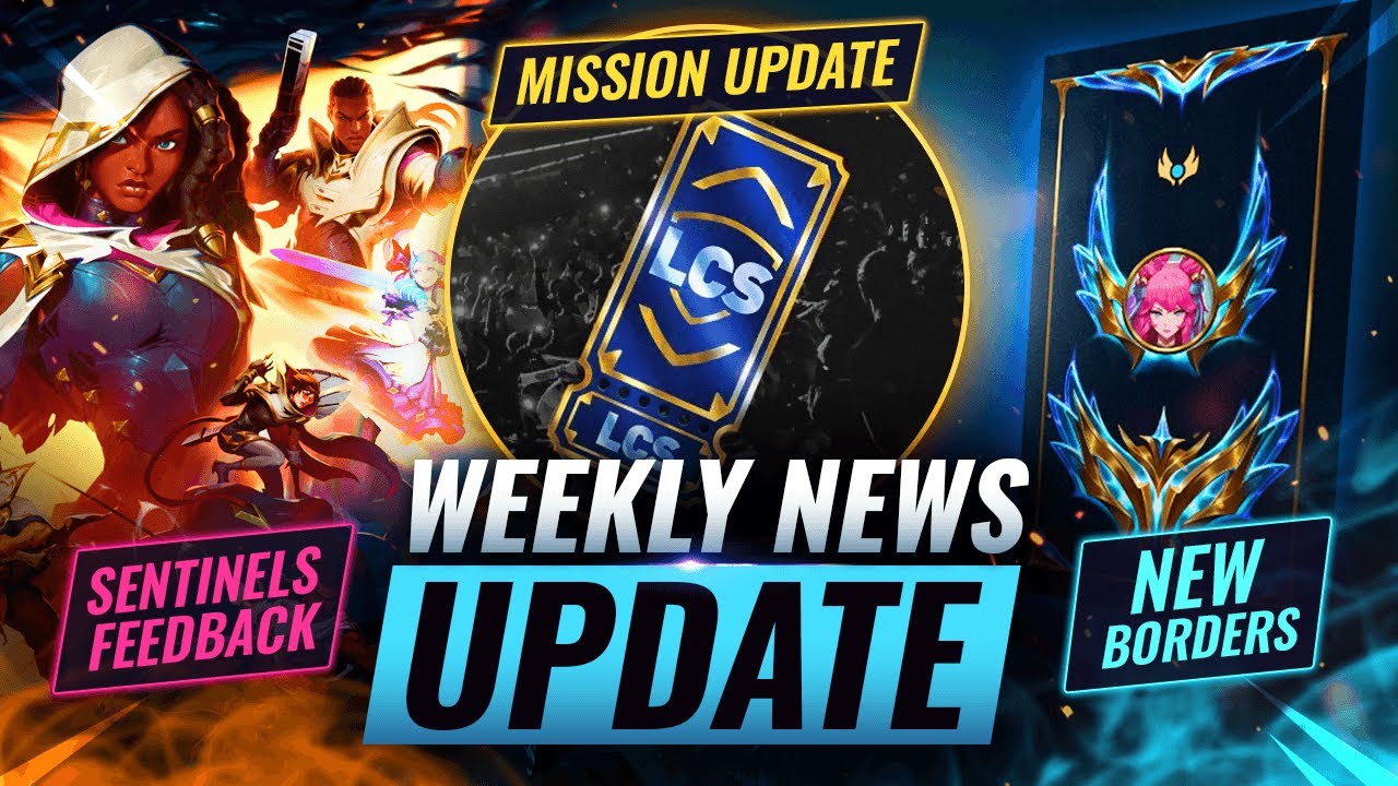 NEWS UPDATE: Lore Feedback + Ranked Borders & MORE - League of Legends ...