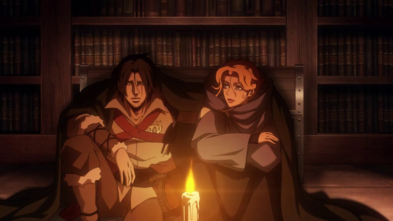 Castlevania (Netflix) - Trevor and Sypha Discuss Alucard (Japanese Dub ...