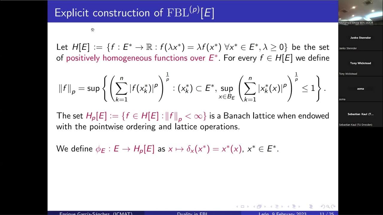 Duality in free Banach lattices - YouTube