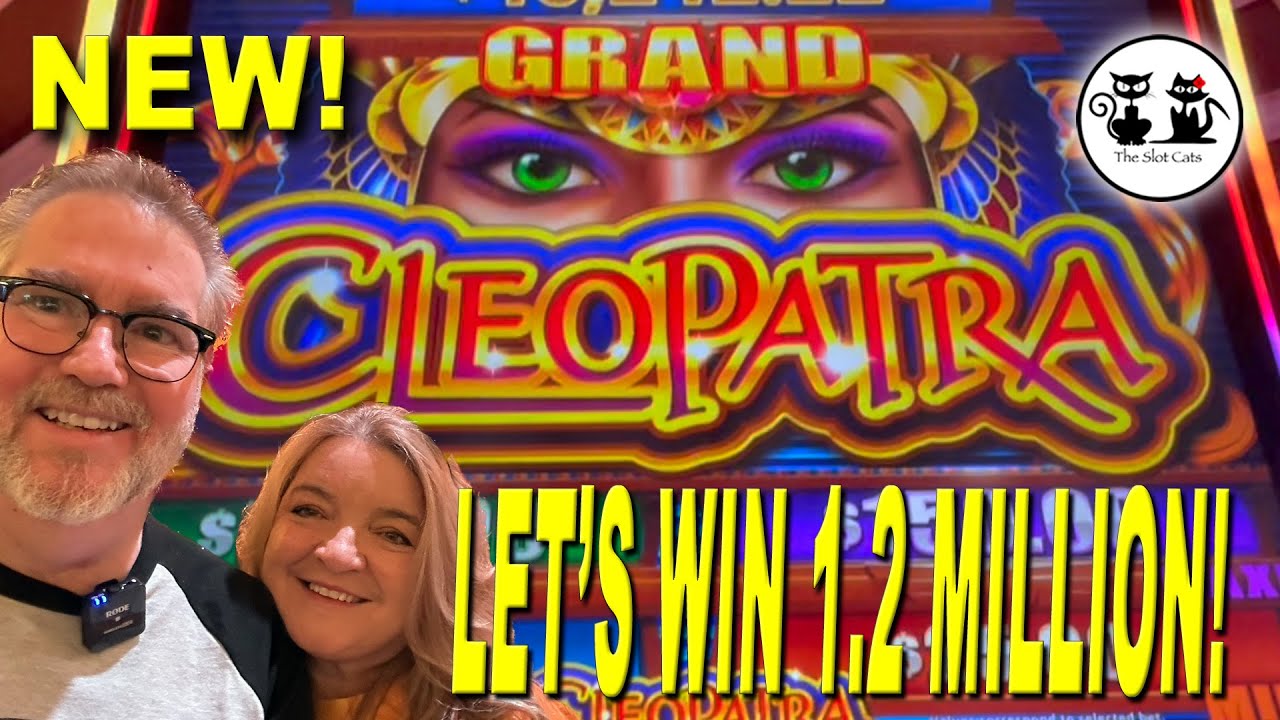 NEW SLOT MACHINE! CLEOPATRA GRAND! PLUS MYSTERY OF THE LAMP ENCHANTED ...