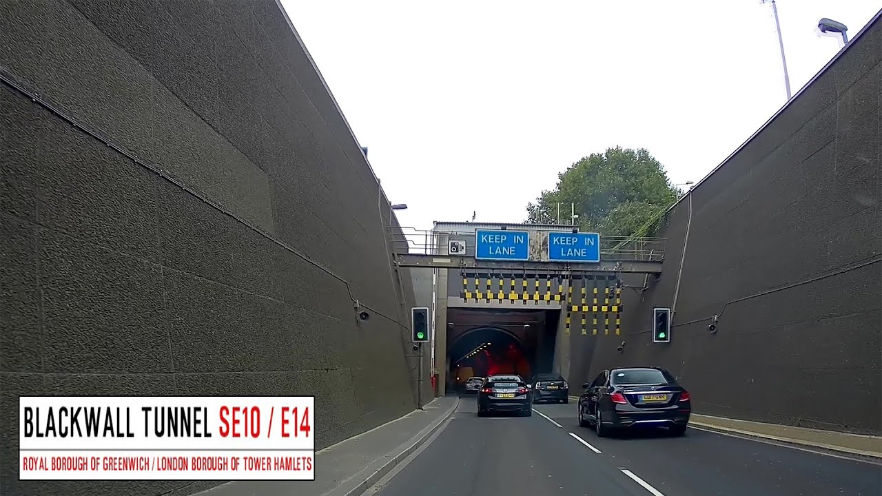 A Drive Through London Blackwall Tunnel - YouTube
