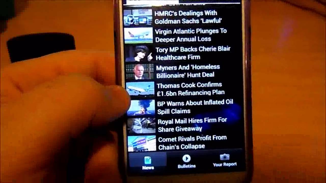 Sky News Android App Review - Sky News for Android Phones - YouTube