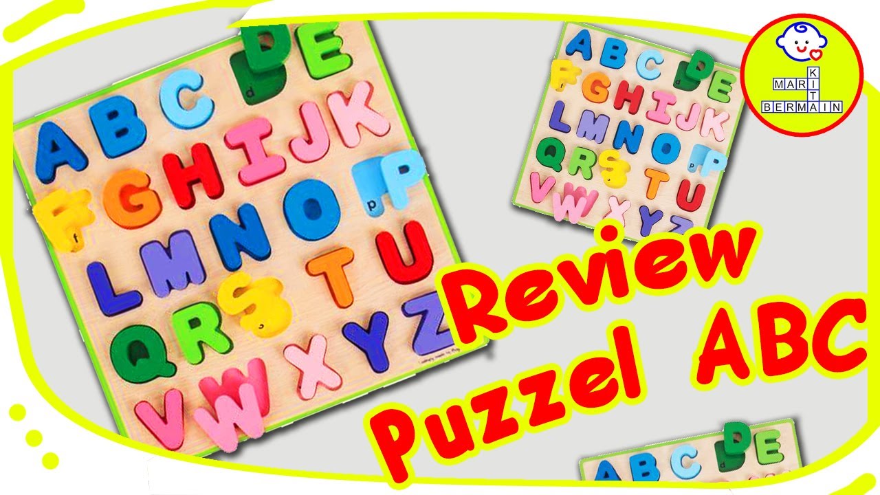 Belajar Mengenal Huruf Lebih Mudah Dengan Puzzel ABC - YouTube