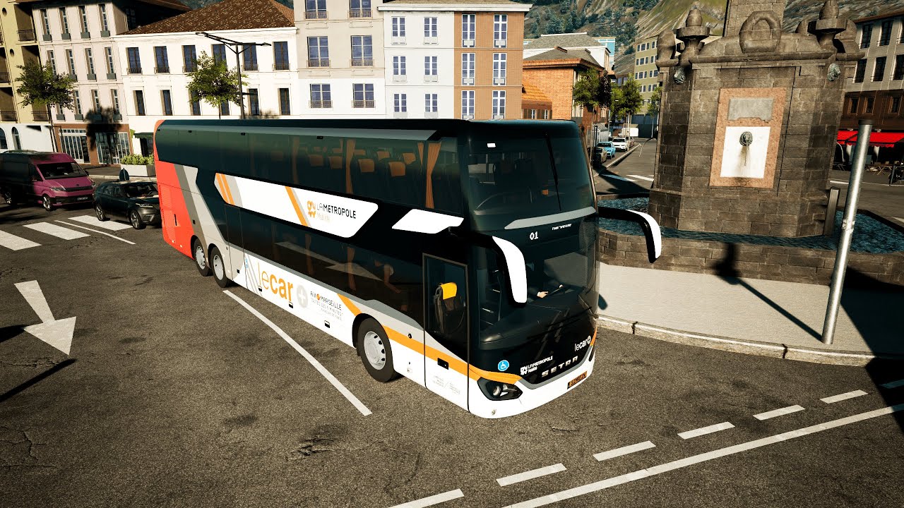 Fernbus Simulator | Setra TopClass S 531 DT | Top Class DD | GAMEPLAY ...