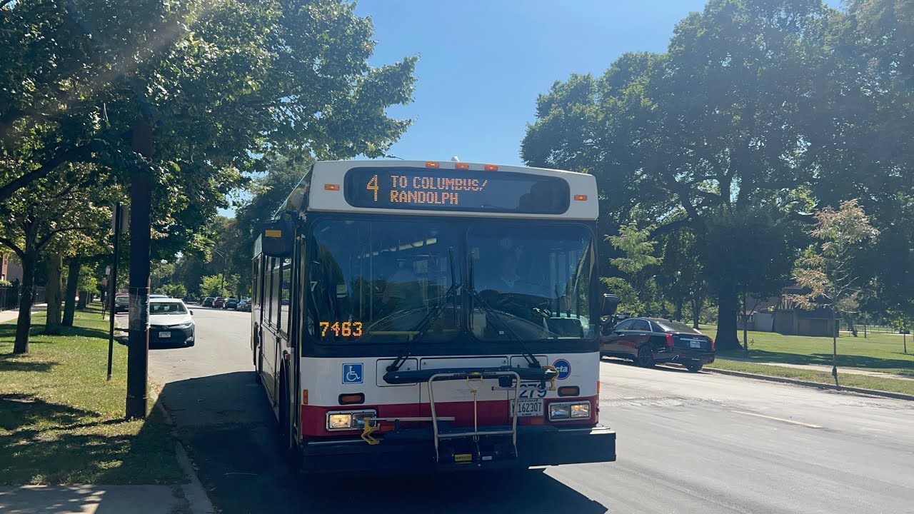 CTA Bus Ride On Route 4 Cottage Grove From 53rd Street To Roosevelt CTA ...