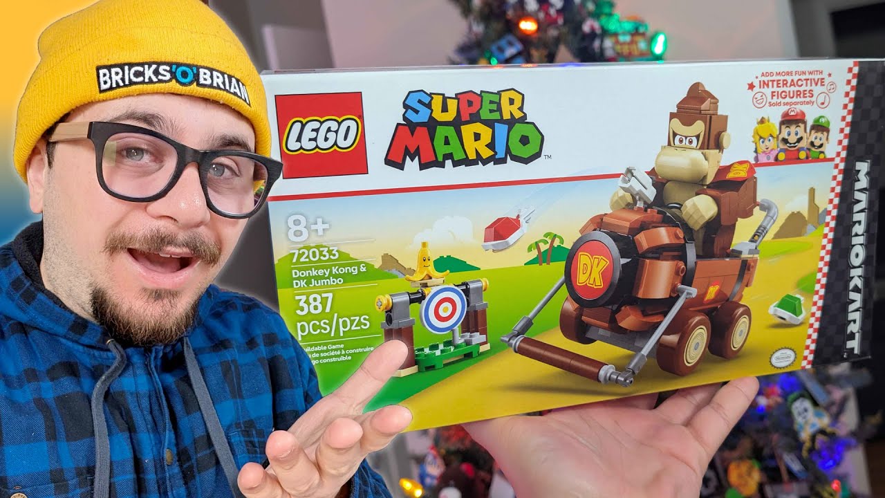 Barrel Blasting with LEGO Mario Kart! - LIVE with Bricks 'O' Brian ...