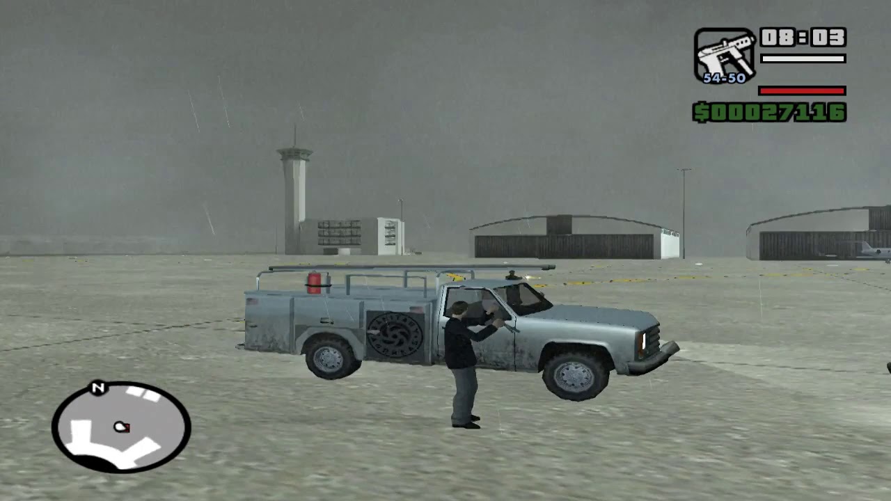 GTA SA: Loco Syndicate's weapons don't damage the yellow van - YouTube