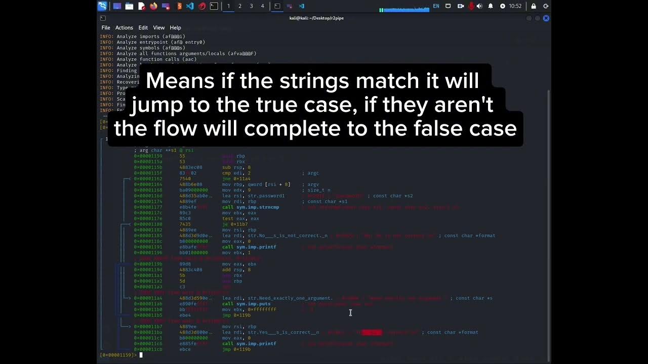 02 - Patch your frist binary using r2pipe #coding #r2pipe #reverseengineering #python - YouTube