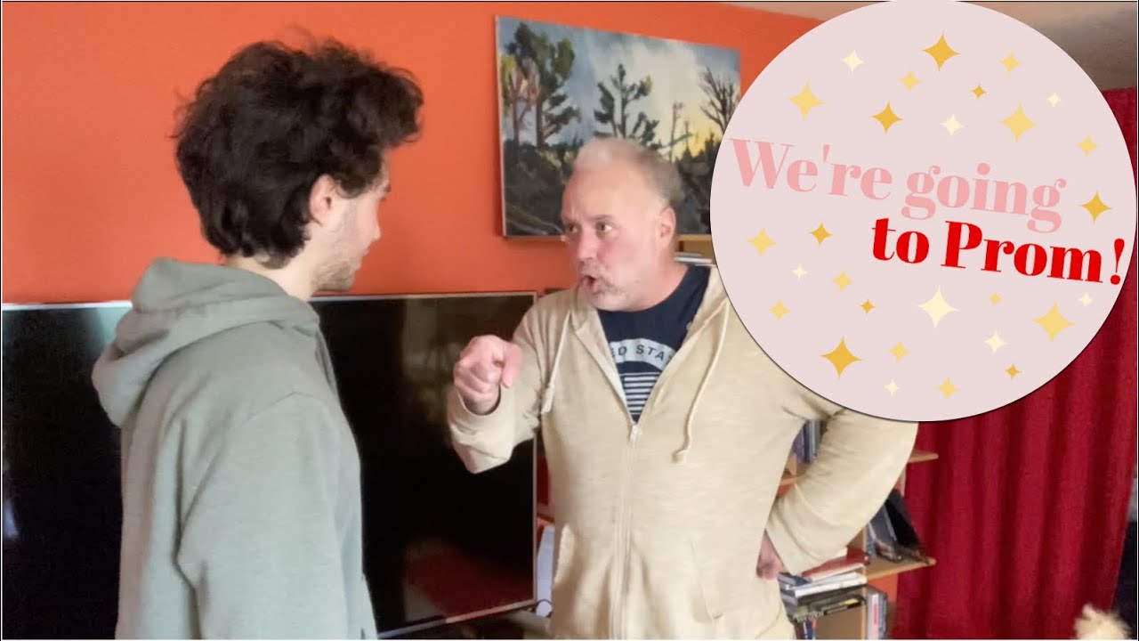 Dad Prepares Son for Prom - YouTube