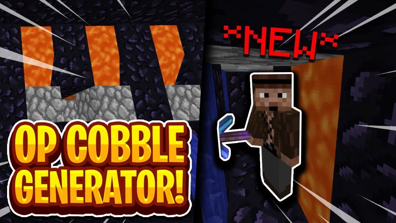 NEW AFK *OP* COBBLESTONE GENERATOR | VanityMC Skyblock | Space [3 ...