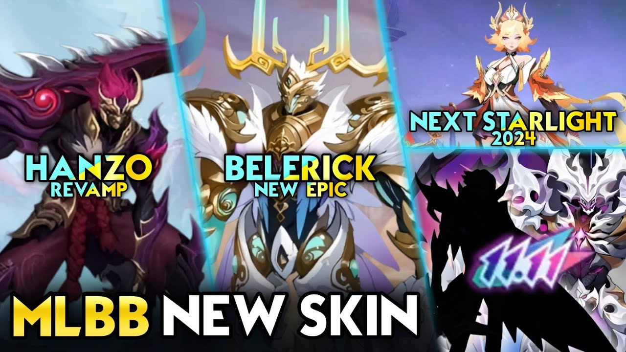 BELERICK NEW SKIN | NEXT STARLIGHT UPDATE | REVAMPED HANZO - Mobile ...