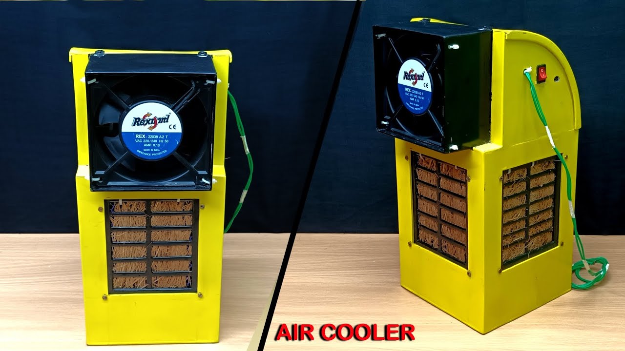 How to Make a Mini Cooler from Pvc Pipe | DIY Air Conditioner at Home ...